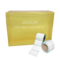 China High Tack Hot Melt Adhesive for Paper Labels - 155-170°C Operating Temperature, 25kg Carton Packaging for sale