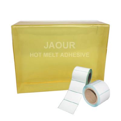 China High Tack Hot Melt Adhesive for Paper Labels - 155-170°C Operating Temperature, 25kg Carton Packaging for sale