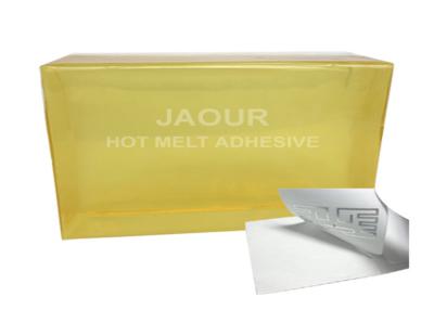 China Rubber Based Hot Melt Adhesive for Thermal Paper Labels - 150-180°C Application, 2 Year Storage Life for sale