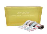 China Electronic Scale Label Hot Melt Adhesive - 160-185°C Operating Temp, 6.25kg Blocks, 24 Month Shelf Life for sale