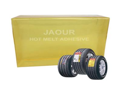China Hot Melt Pressure Sensitive Adhesive for Tire Labels - 150-180°C Application Temperature with 24 Month Storage Life for sale