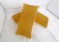 China Yellow Synthetic Rubber Based Hot Melt Adhesive For Labels for sale