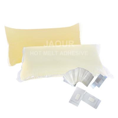 China Medical Grade PSA Hot Melt Adhesive for Skin Care - 150-170°C Coating Temperature, 1kg to 180kg Packaging for sale