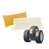 China Synthetic Rubber Pressure Sensitive Adhesive for Tire Labels - 150-180°C Application Temperature, 25kg Carton for sale