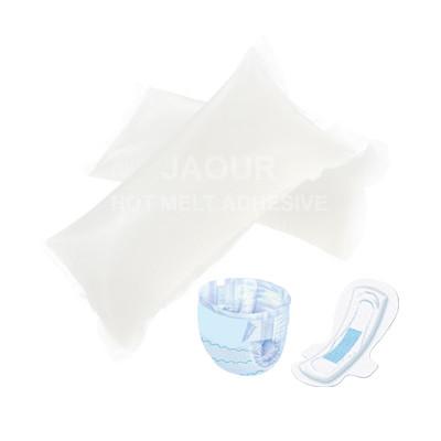 China PSA Transparent Hot Melt Pressure Sensitive Adhesive for Baby Diapers 20kg Carton for sale