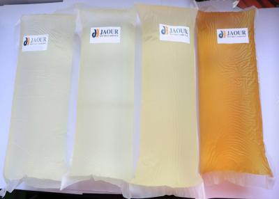 China Yellow PSA Hot Melt Rubber Adhesive for Film Labels 1.04kg Block for sale