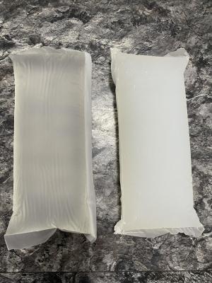 China Rubber Based Hot Melt PSA Elastic Adhesive Glue 100C for Baby Diapers Nonwoven for sale