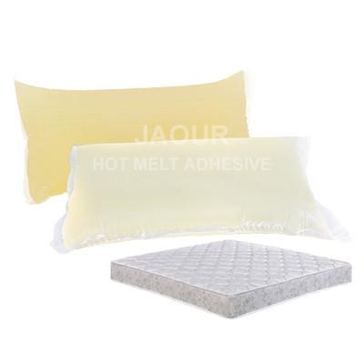 China Rubber Based Hot Melt Pressure Sensitive Adhesive for Bed Mattress Lamination 140-160C for sale
