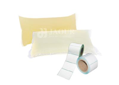 China Synthetic Rubber Based Hot Melt Pressure Sensitive Adhesive For Thermal Paper Labels for sale