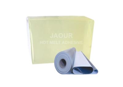 China Waterproofing Rubber Based Hot Melt PSA Light Yellow Color for sale