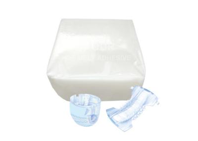China Rectangle Polyolefin Hot Melt Adhesive for Baby Diapers and Sanitary Products - Low Odor, High Bond Strength for sale
