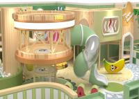 China Integrated Macaron Family Entertainment Center Villa Full Zone Soft Play Playground for sale