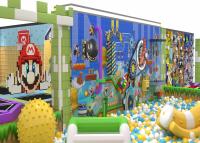 China Custom Macaron All In One Indoor Villa Family Entertainment Center Soft Play Playground for sale