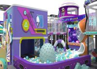 China Custom Macaron Soft Play Structure Family Entertainment Center Indoor Home Villa Playground for sale