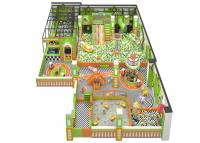 China Custom Macaron Home Indoor Family Entertainment Center Villa Soft Playground for sale
