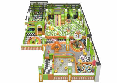 China Custom Macaron Home Indoor Family Entertainment Center Villa Soft Playground for sale