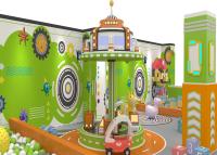 China Custom Macaron Home Indoor Family Entertainment Center Villa Soft Playground for sale