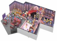 China Home Villa Macaron Luxury Private Indoor Playground Soft Play System for sale