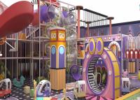 China Home Villa Macaron Luxury Private Indoor Playground Soft Play System for sale