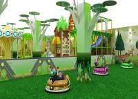 China Custom Pastel Macaron Indoor Entertainment Park Light Luxury Cartoon Style 6 in 1 Family Play Zones System for sale