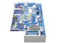 China Custom Macaron Family Leisure Center Villa Indoor Soft Play Playground for Kids for sale
