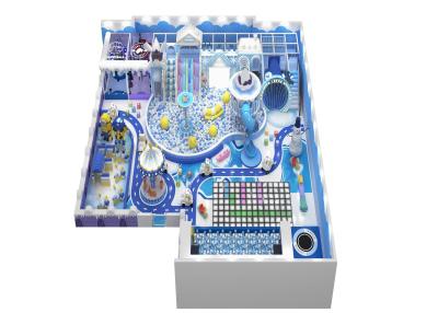 China Custom Macaron Family Leisure Center Villa Indoor Soft Play Playground for Kids for sale