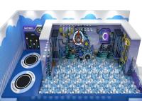 China Custom Macaron Family Leisure Center Villa Indoor Soft Play Playground for Kids for sale