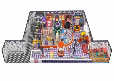 China Macaron Custom All In One Indoor Family Entertainment Center Soft Play Playground for sale