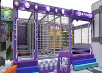 China Macaron Indoor Trampoline Playground All In One Soft Play Family Entertainment Center for Villa for sale