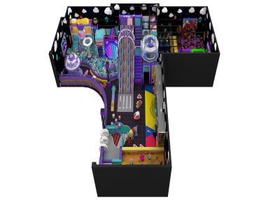China Indoor Soft Play Home Family Entertainment Center Castle Slide Ball Pit Trampoline for Villa for sale