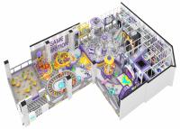 China Galvanized Steel Frame Private Indoor Playground Home Villa Kids Soft Play Recreation Center for sale