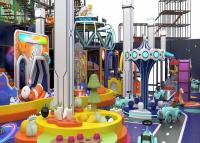 China Red Yellow Minimalist Sports Trampoline Castle Commercial Kids Indoor Fitness Playground for sale