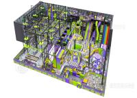 China Space Adventure Kids Indoor Sports Arenas Commercial Multi Layer Integrated for sale