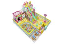 China High End Neon Arcade Atrium Playground Custom Full Age Kids Play Castle Commercial for sale