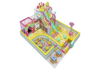 China High End Neon Arcade Atrium Playground Custom Full Age Kids Play Castle Commercial for sale
