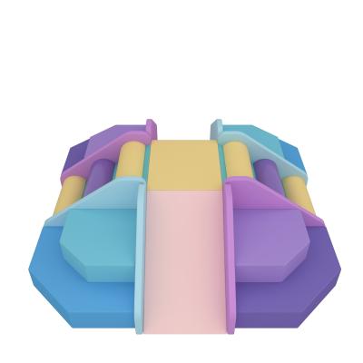 China Commercial Soft Play Blocks Custom Indoor Kids Naughty Castle Play Equipment for sale