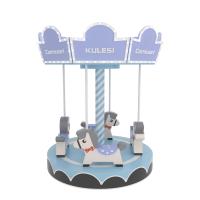 China Multi Style Electric Soft Play Carousel Commercial Indoor Naughty Castle Kids Ride for sale
