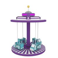 China Electric Soft Play Carousel Commercial Indoor Playground Rotating Ride for sale