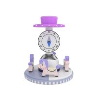 China Electric Soft Play Carousel Commercial Indoor Playground Rotating Ride for sale