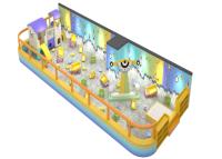 China Macaron Indoor Sand Play Areas Minimalist Soft Modular for Kids Playground for sale