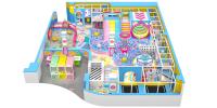 China Multi-Level Indoor Soft Play Castle | Commercial Luxury Toddler Playground for Mall & FEC for sale