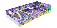 China Commercial Multi-Level Indoor Soft Play Structure | Tall Indoor Playground Castle for FEC & Mall for sale