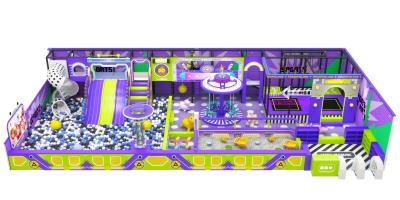 China Commercial Multi-Level Indoor Soft Play Structure | Tall Indoor Playground Castle for FEC & Mall for sale