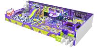 China Commercial Multi-Level Indoor Soft Play Structure | Tall Indoor Playground Castle for FEC & Mall for sale
