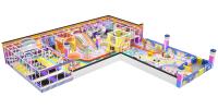 China Tall Multi-Level Indoor Soft Play Castle | Commercial Vertical Play Structure for Mall & FEC for sale