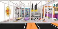 China High Rise Indoor Soft Play Structure | Commercial Multi-Level Playground Castle for Mall & FEC for sale
