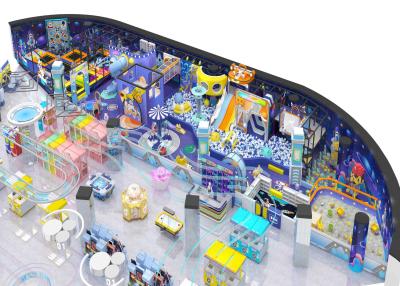 China Cosmic‑Space Themed Indoor Soft Play FEC Park-Commercial Mall Kids Playground for Family Entertainment Center for sale