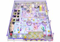 China Purple Pink Candy‑Dream Themed Indoor Soft Play Naughty Castle | Commercial Mall FEC Family Entertainment Center for sale