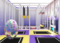 China Purple Pink Candy‑Dream Themed Indoor Soft Play Naughty Castle | Commercial Mall FEC Family Entertainment Center for sale