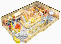 China Warm Yellow Themed Indoor Soft Play Naughty Castle | Commercial FEC Kids Playground for Shopping Mall for sale